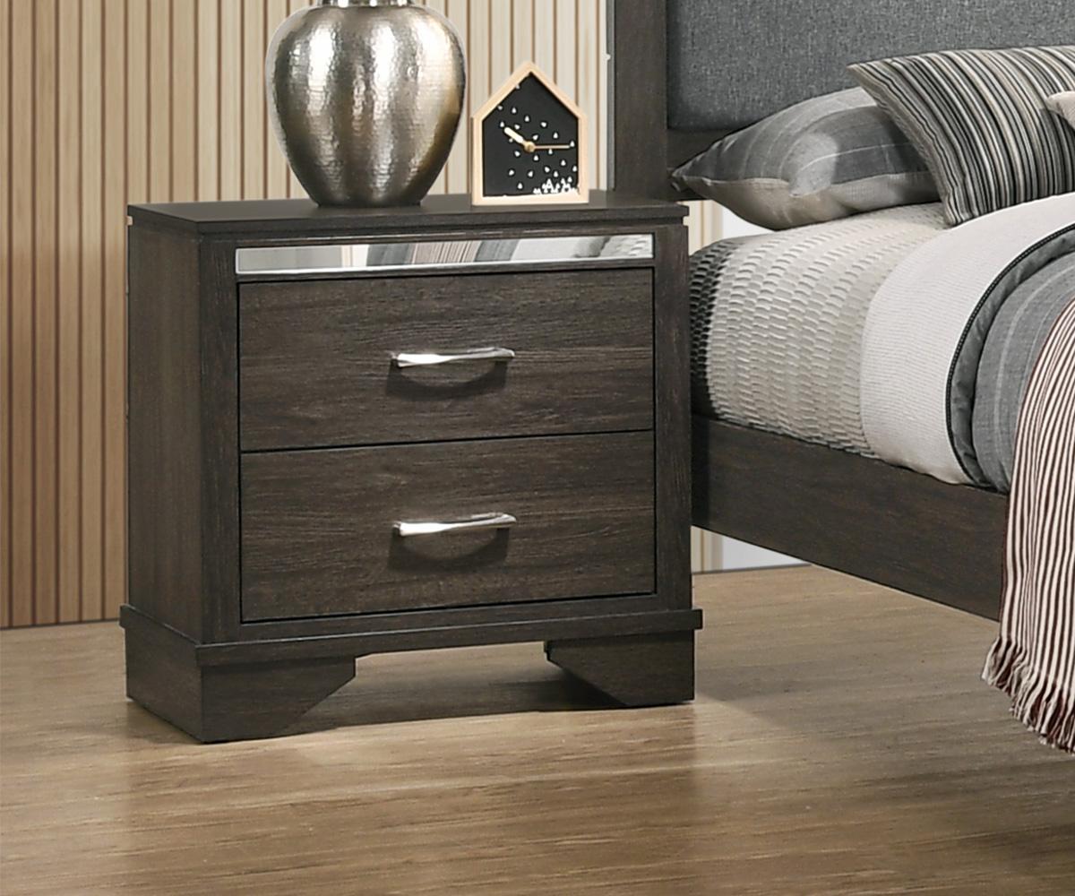 Cool Dark Wood Night Stand Pictures