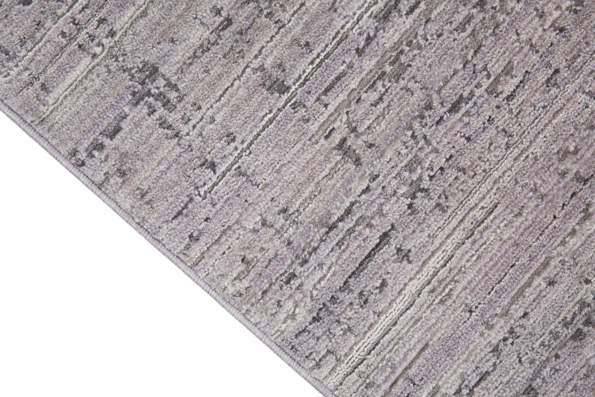Egyptian Grey & Black Area Rug- Stain & Fade Resistant- 3 Sizes- Model ...